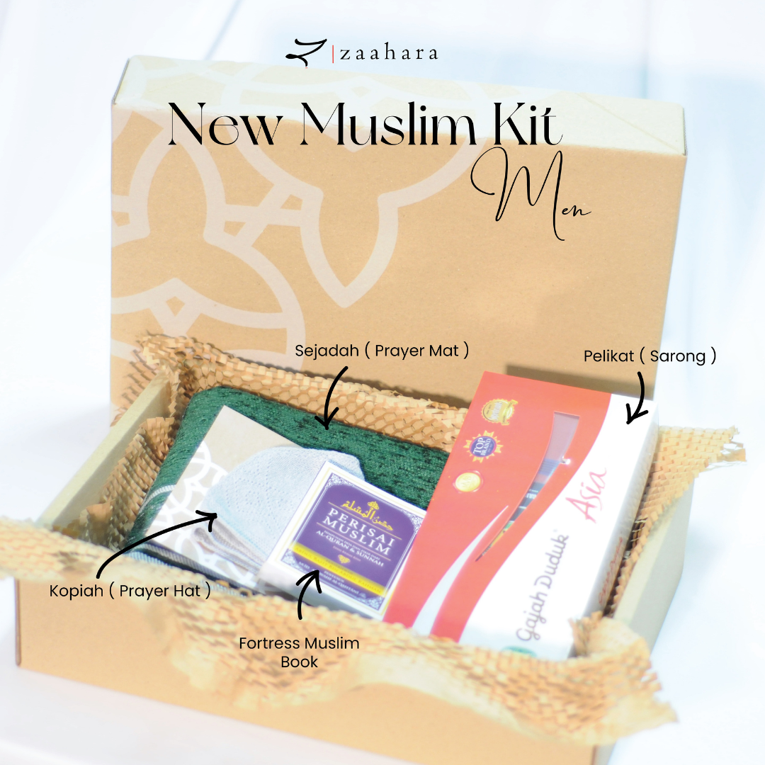 New Muslim Kit – Men's Welcome Essentials| Zaahara