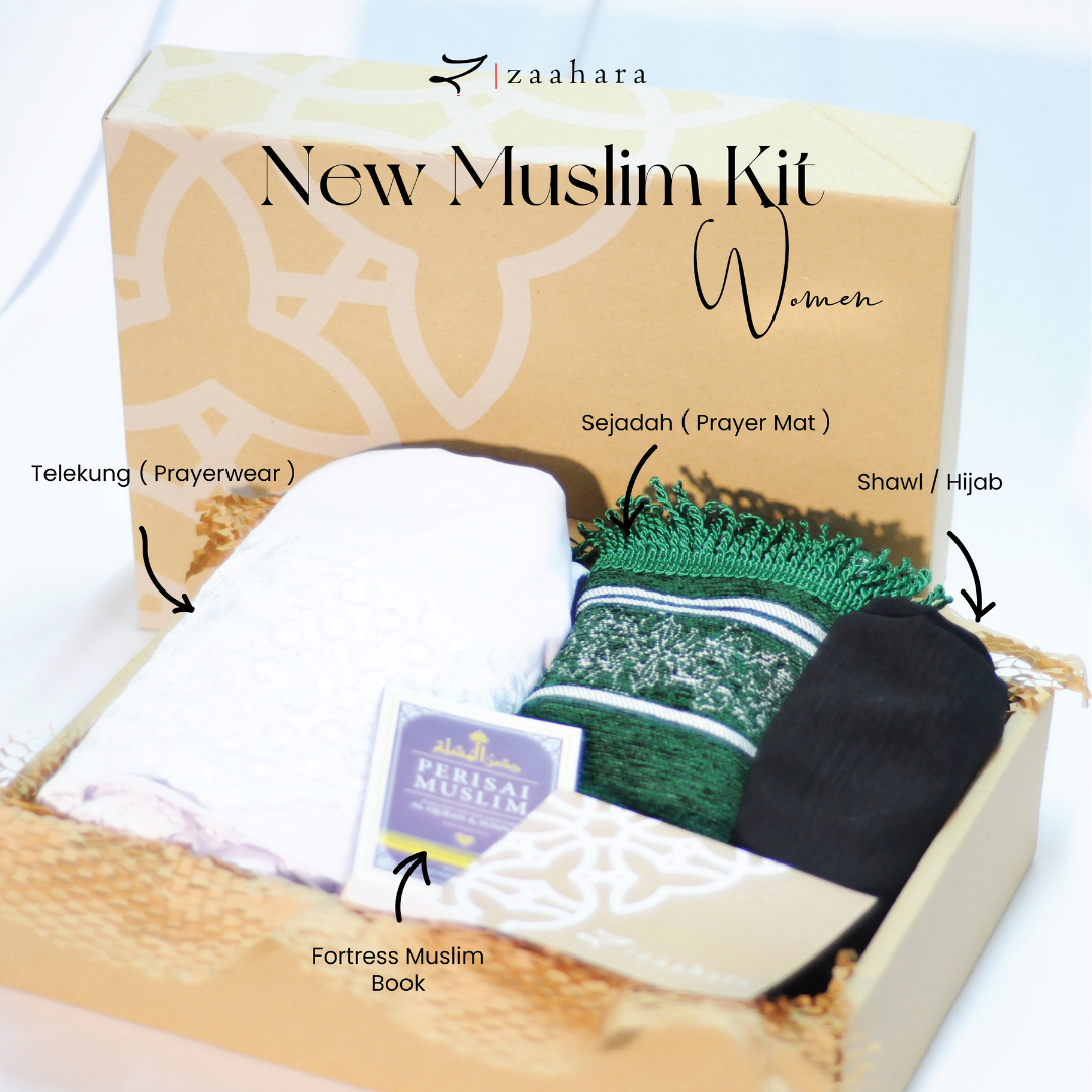 New Muslim Kit for Women – Prayer Starter Pack | Zaahara