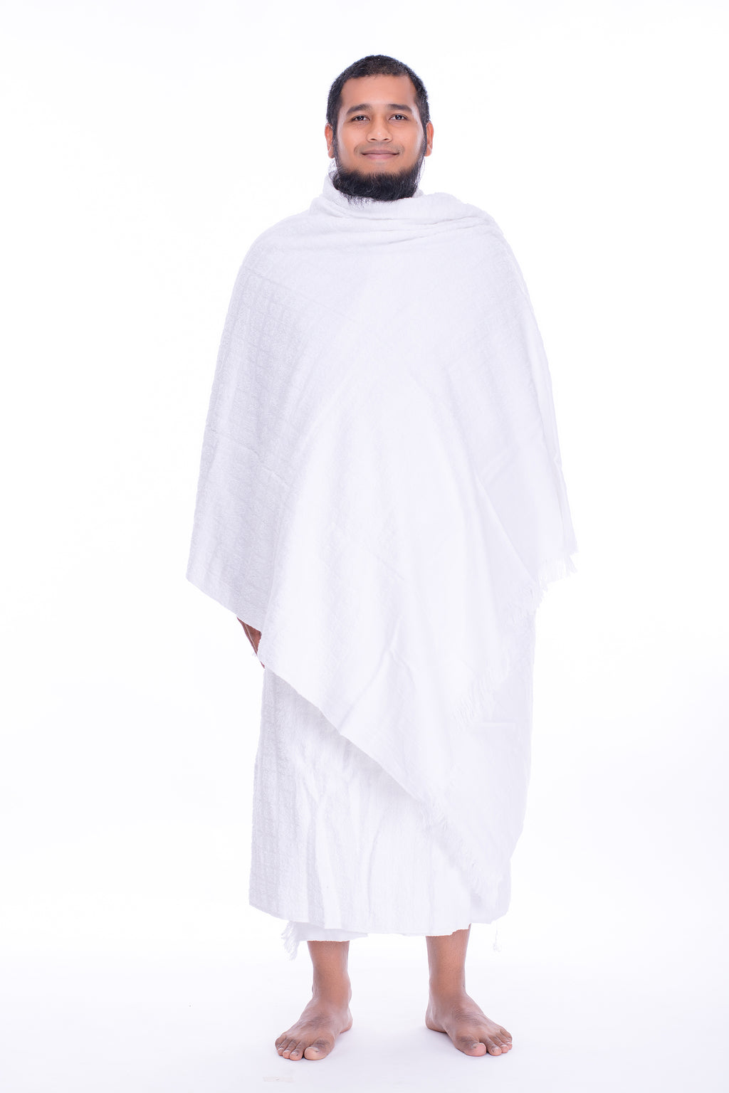 Kain Ihram Lelaki Untuk Haji & Umrah | 100% Cotton Tebal | Zaahara
